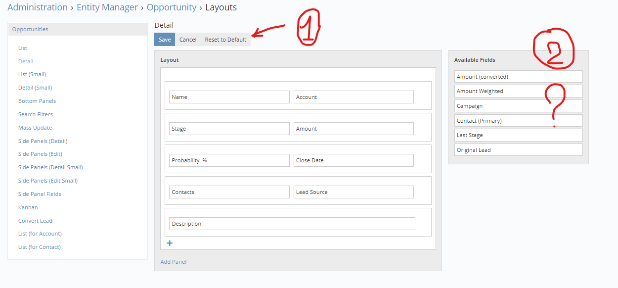 Lost layout available fields after reset to default · Issue #2240 · espocrm/espocrm · GitHub