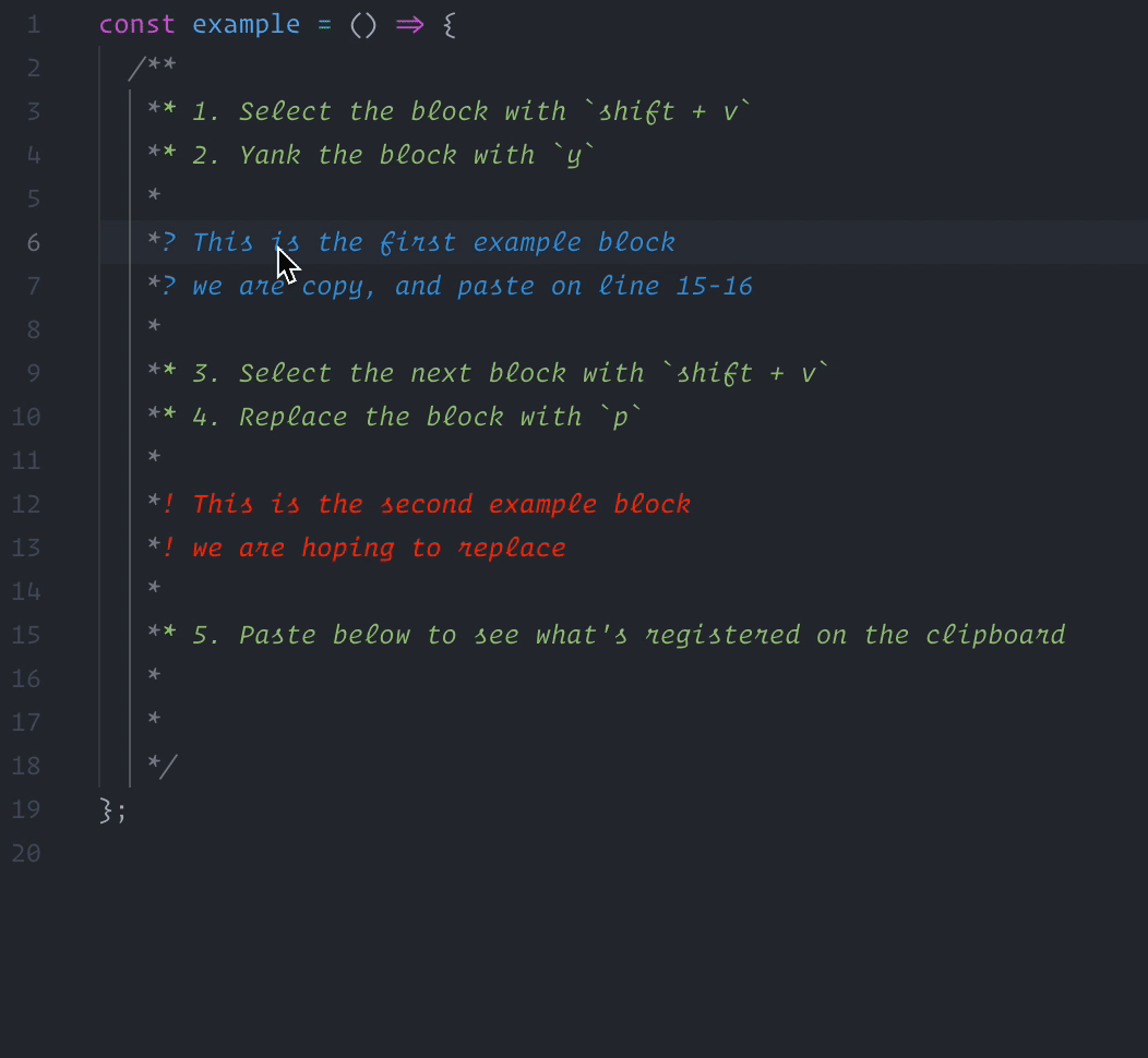 Pasting over a selection doesn't work while useSystemClipboard is true. · Issue #3831 ...
