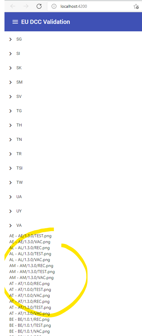 List of all QRs shown underneath the tree · Issue #34 · skounis/eu-dcc-validation · GitHub