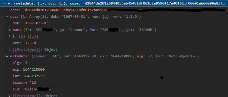 Create a CBOR Web Token · Issue #2 · skounis/eu-dcc-biometrics · GitHub