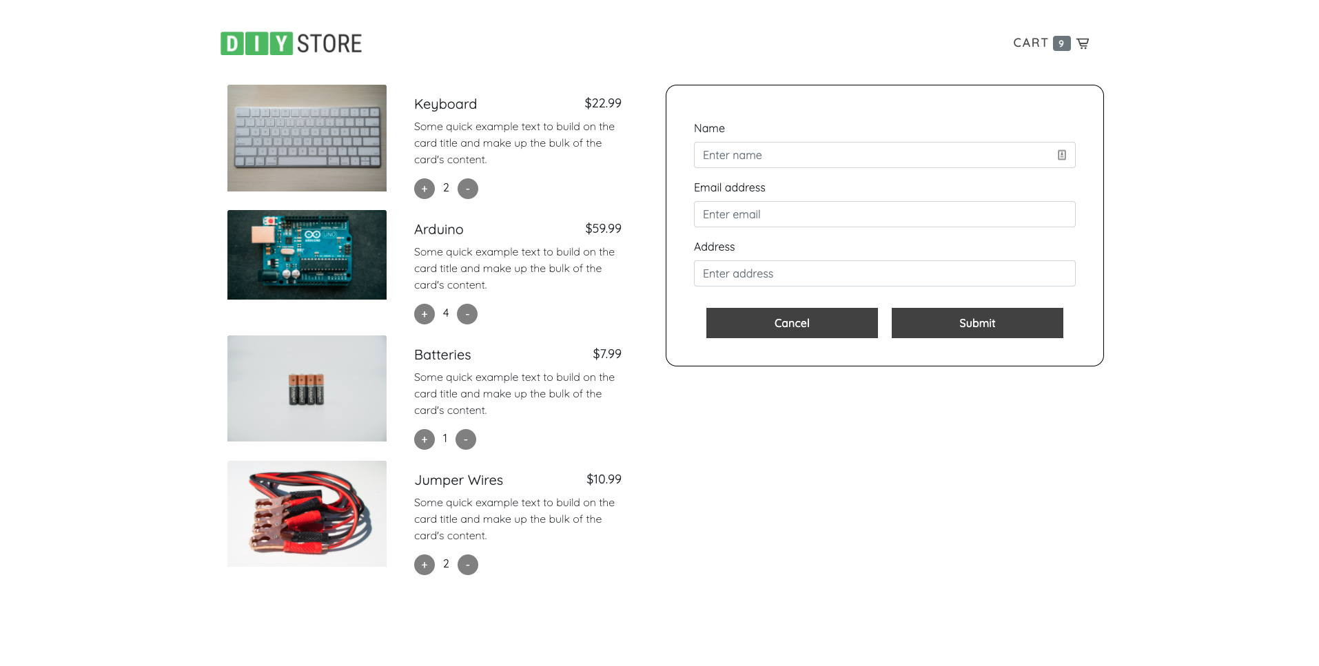 Github Yashm07 Ecommerce React An E Commerce React Application That