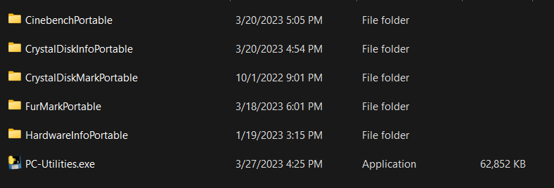 GitHub - 3XAY/PC-Utilities: A portable app that allows you to perform maintenance and benchmark ...