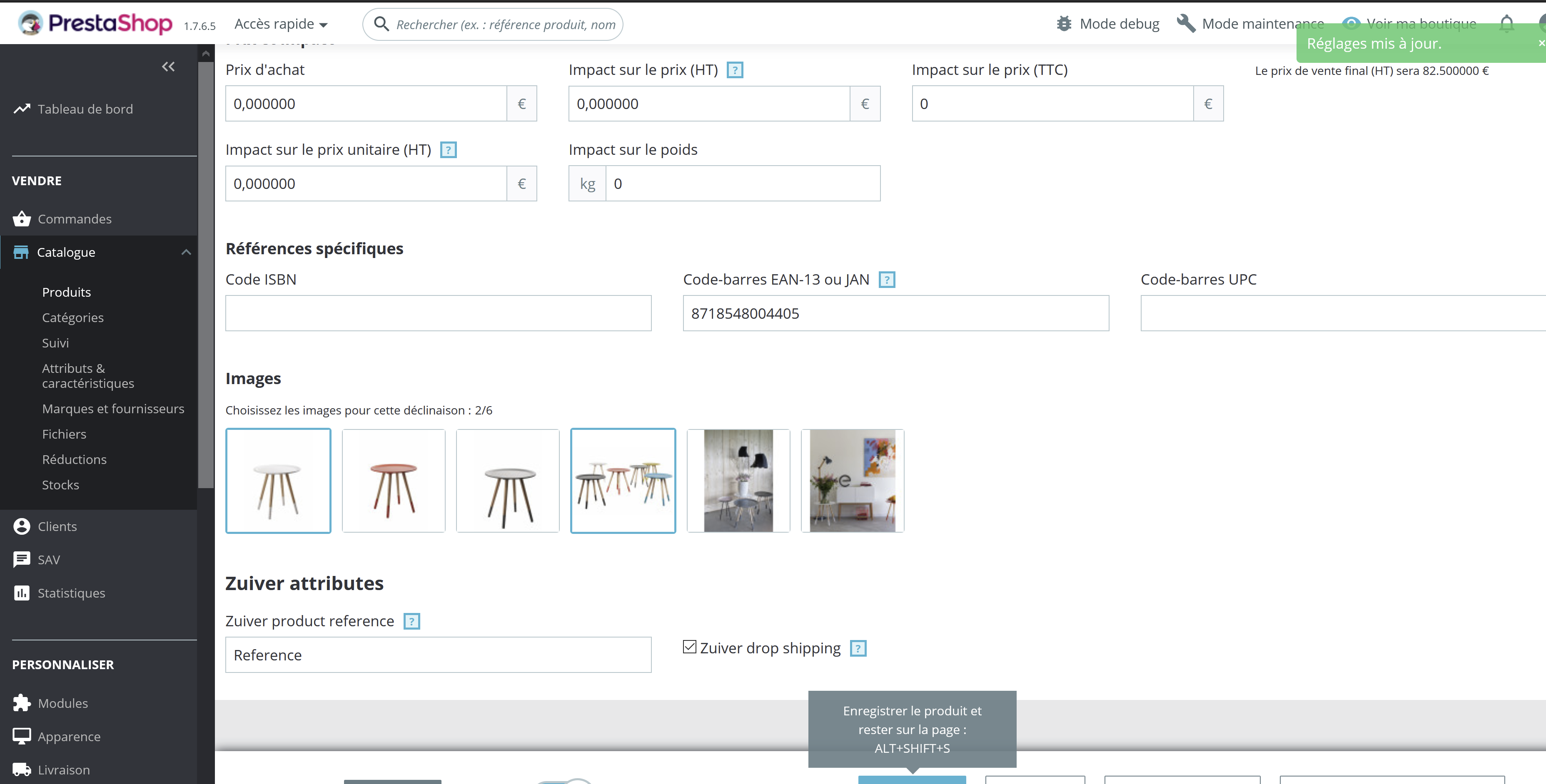 Add custom module fields in ProductCombination form · Issue #22788 · PrestaShop/PrestaShop · GitHub