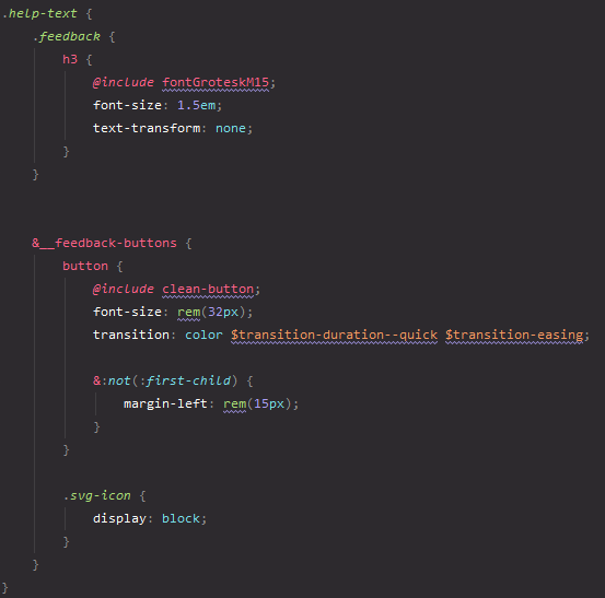 Nested classes in SASS show as element selectors · Issue #1495 ...