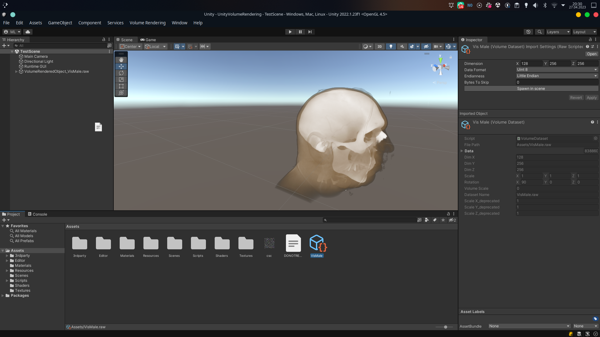 Can't save imported dataset to prefab => material is missing · Issue #171 · mlavik1 ...