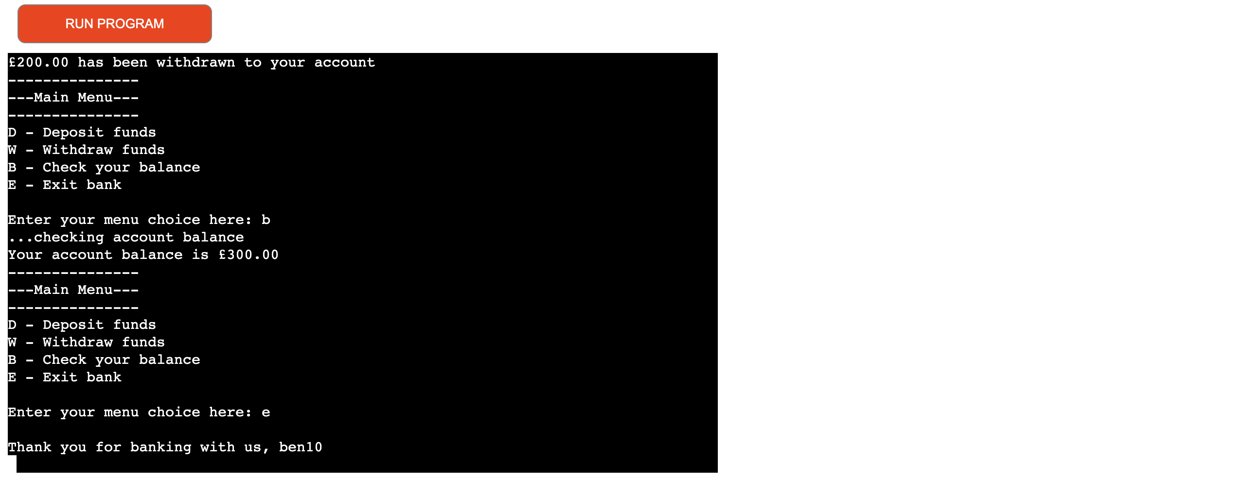 GitHub - gozygreg/grace-bank-plc