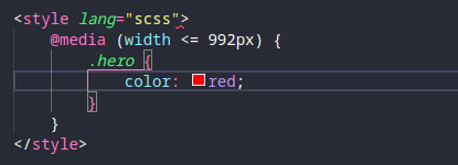 VSCode throws error when using css range syntax · Issue #2067 · sveltejs/language-tools · GitHub