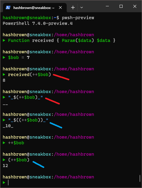 Lone assignment statements (including pre/post-increment) don't result ...
