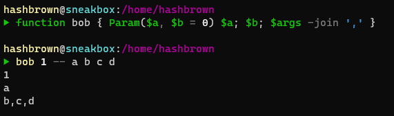 Unable to provide .ps1 script multiple values for a single parameter (when called from a non ...