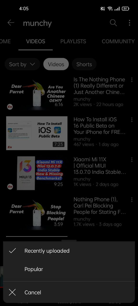 problem: "Sort By Is Not Black" · Issue #2338 · ReVanced/revanced-patches · GitHub