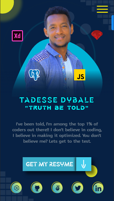 GitHub - TadesseDev/portfolio-react