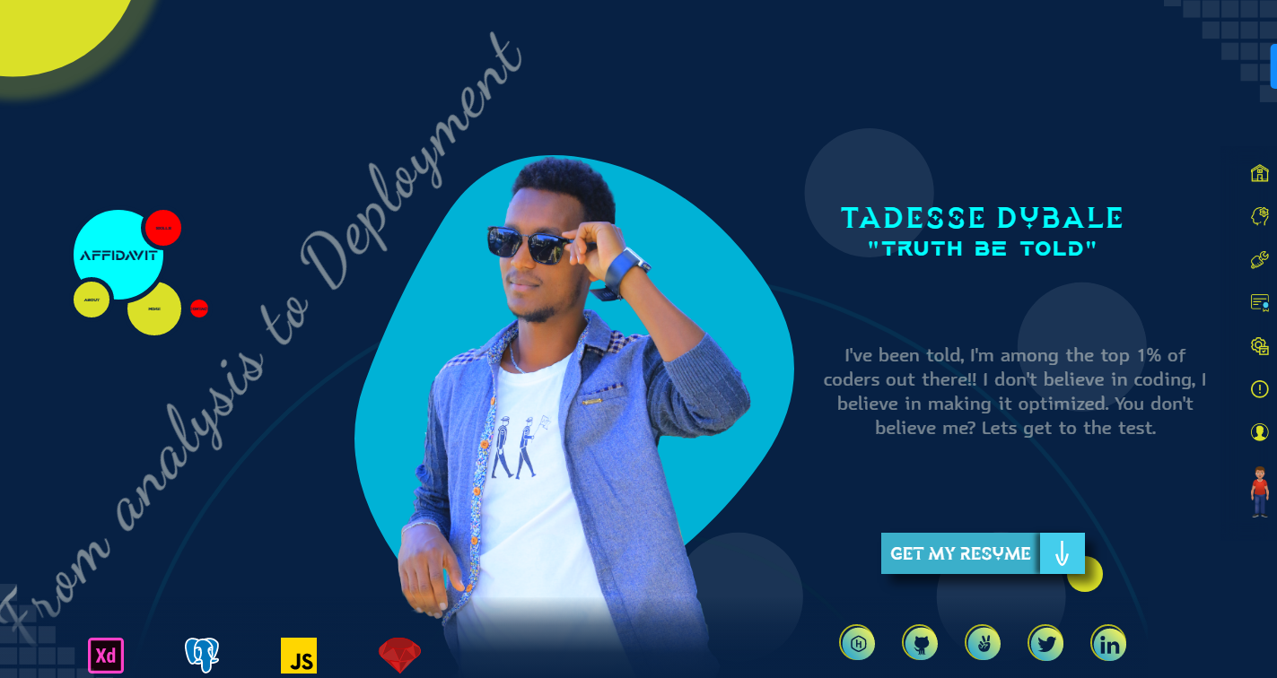 GitHub - TadesseDev/portfolio-react