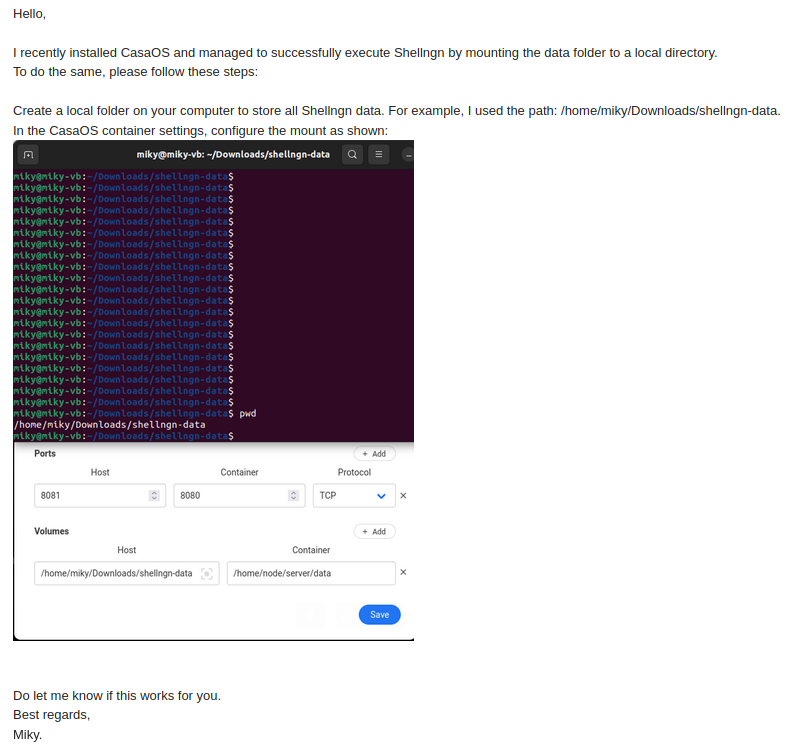 Docker container don't have permision to write data · Issue #1003 · IceWhaleTech/CasaOS · GitHub