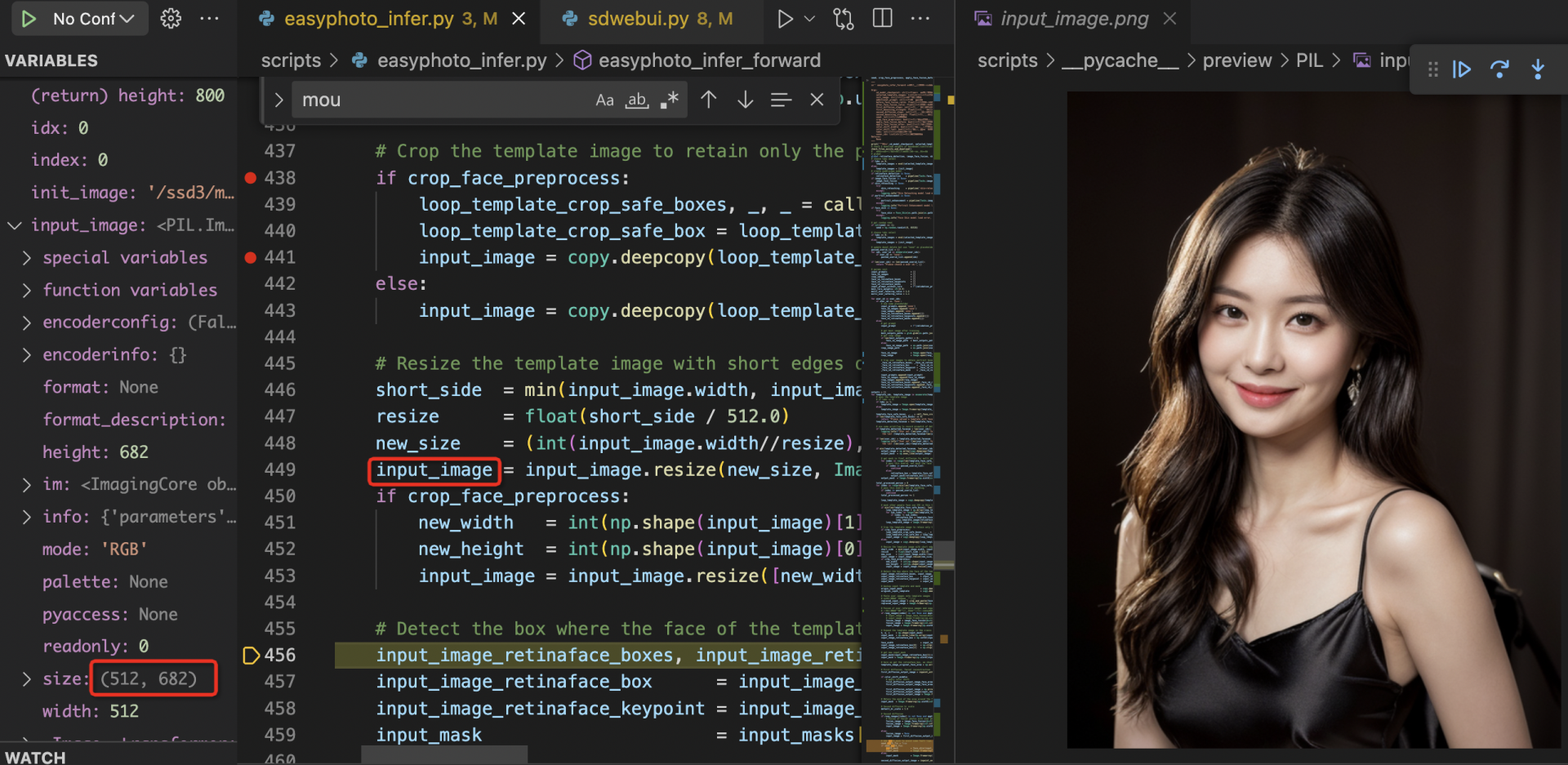 Crop_face_preprocess 关闭时会在嘴部处理部分报错 · Issue #130 · aigc-apps/sd-webui-EasyPhoto · GitHub