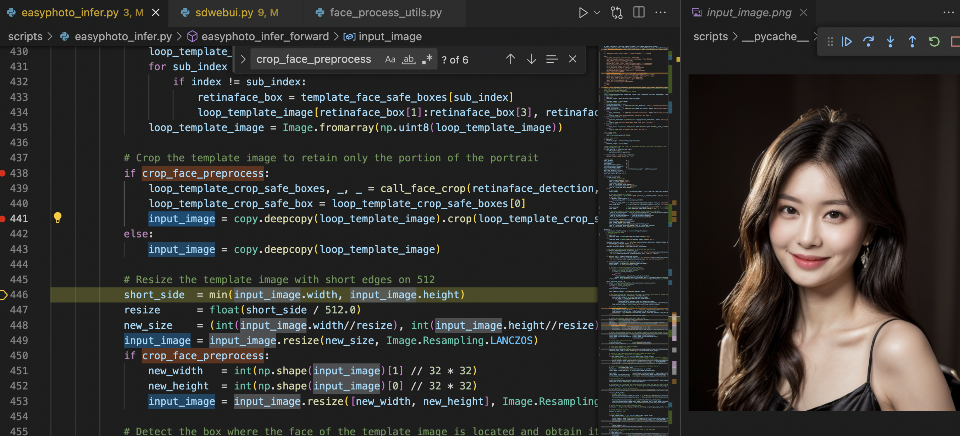 Crop_face_preprocess 关闭时会在嘴部处理部分报错 · Issue #130 · aigc-apps/sd-webui-EasyPhoto · GitHub