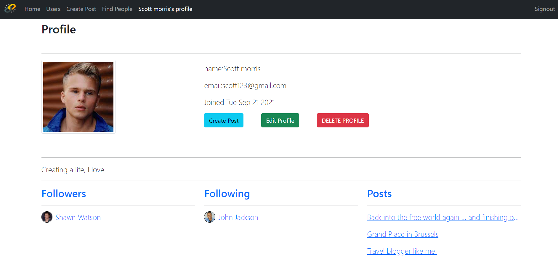 GitHub - ankitme01/social-connect: Exciting social media project using ...
