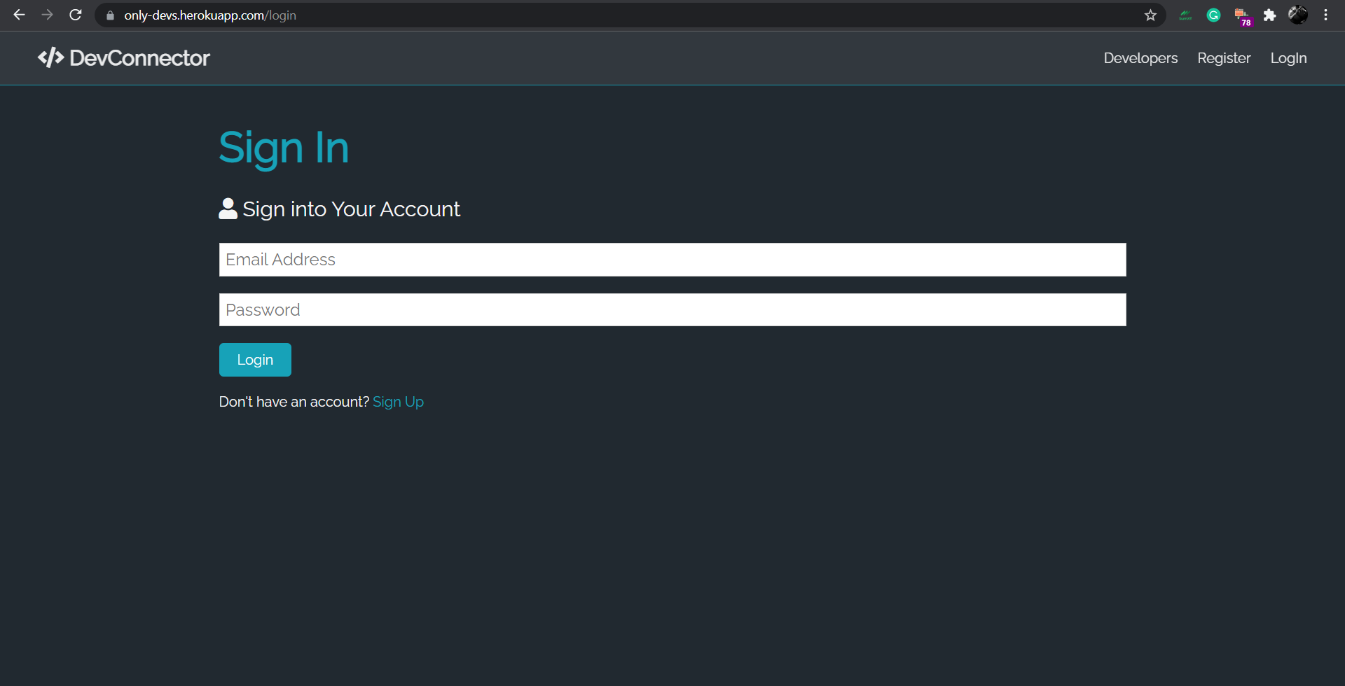 GitHub - Prince0047/dev-Connector: A social hub for Developers.