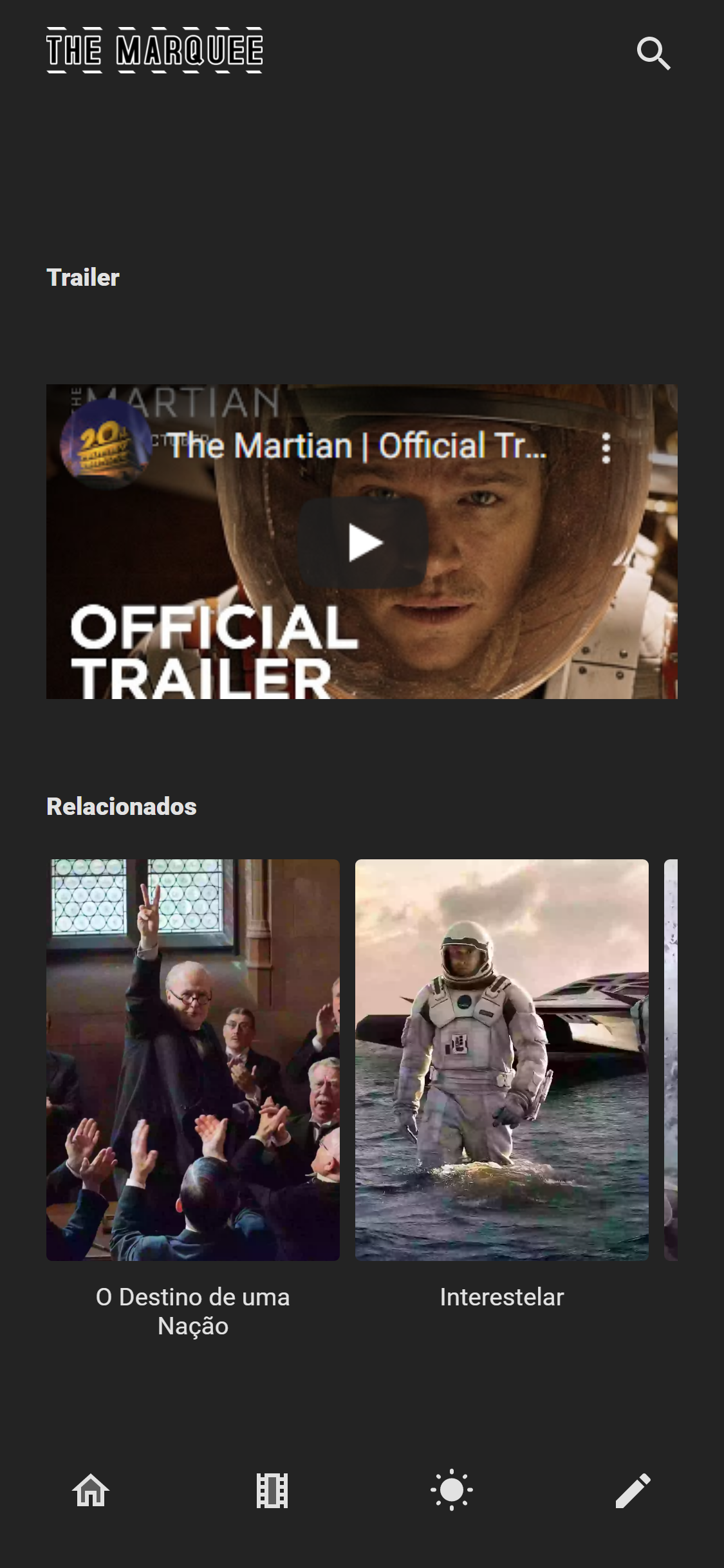 GitHub - goulart-pedro/The-Marquee: Trabalho Prog. Web 2020 / Mostra 2021