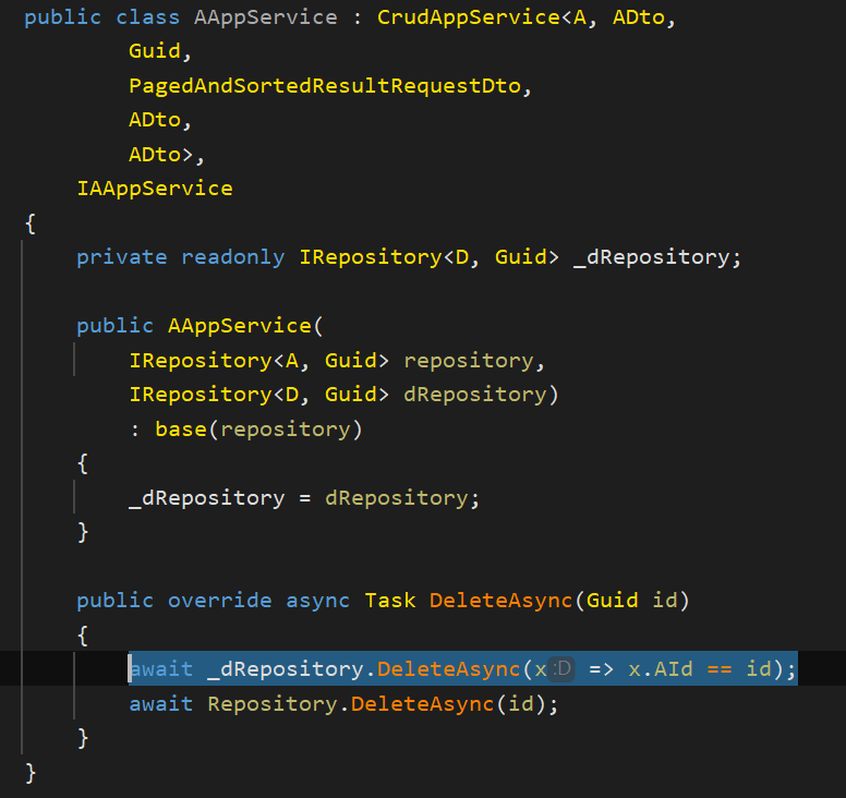 Cascading entities are not deleted when they have composite keys. · Issue #9366 · abpframework ...