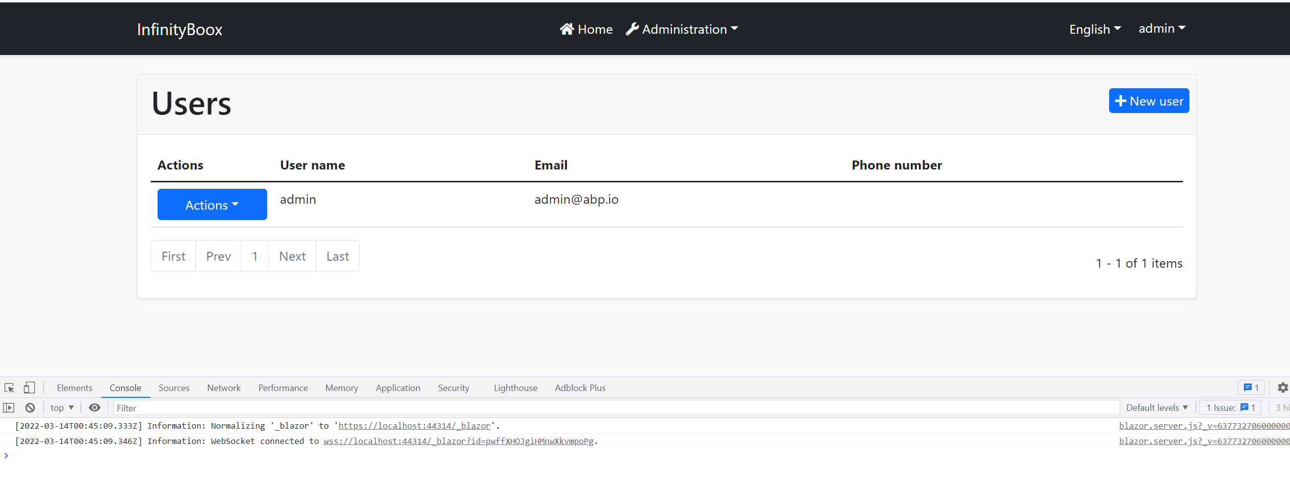 Blazor-Server fails to start: Could not load type 'Blazorise.Color' from assembly 'Volo.Abp ...