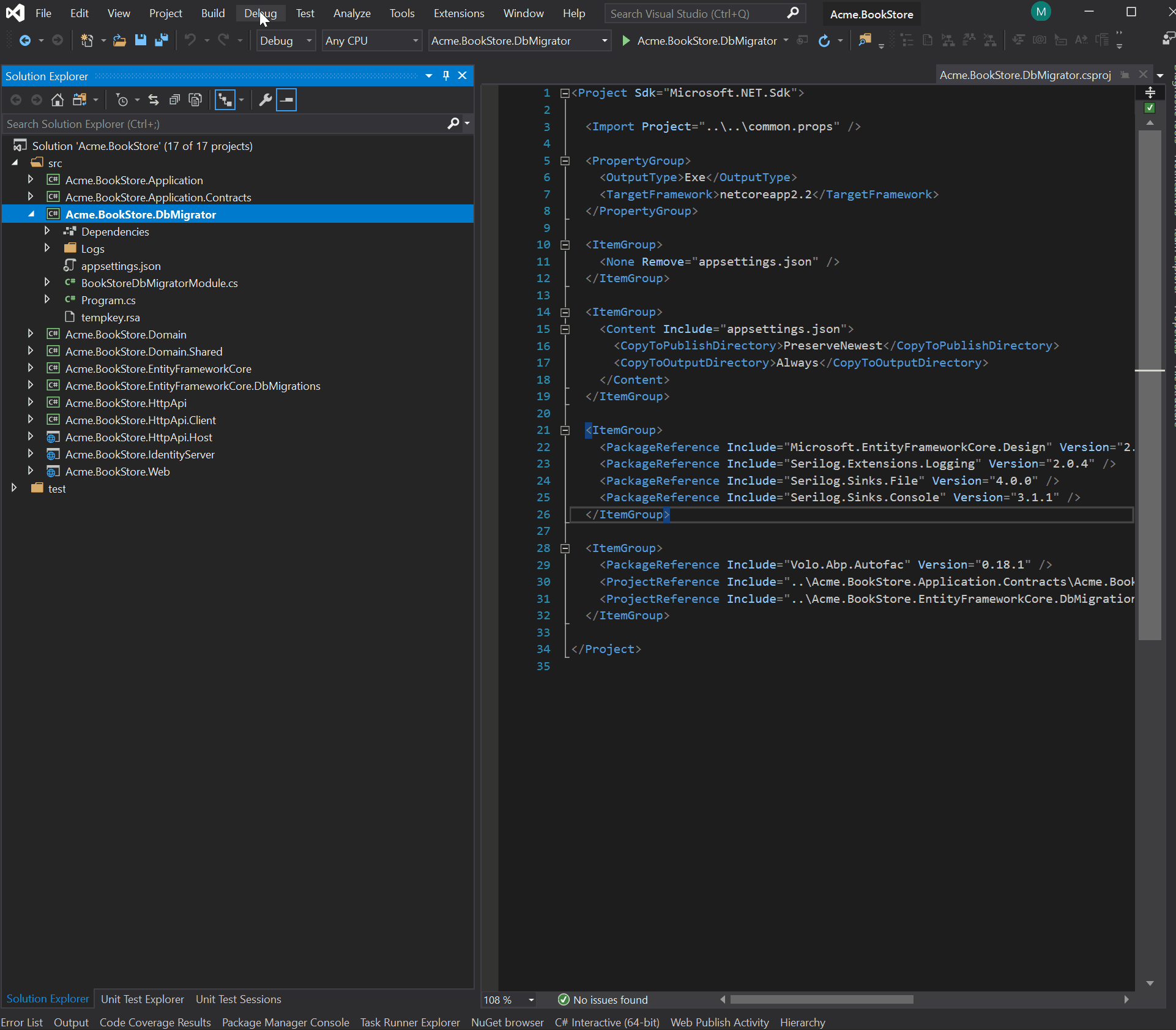 Problem with creating the project using the -tiered option · Issue ...