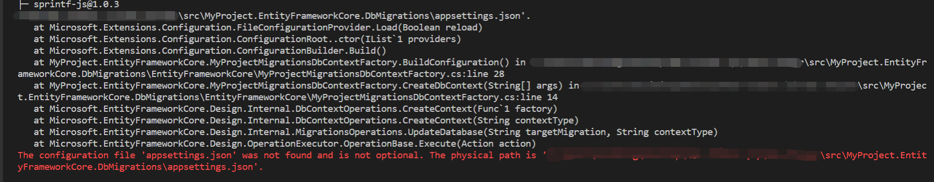 Cli Add Module Command Migration Needs To Specify The Startup Project · Issue 1551