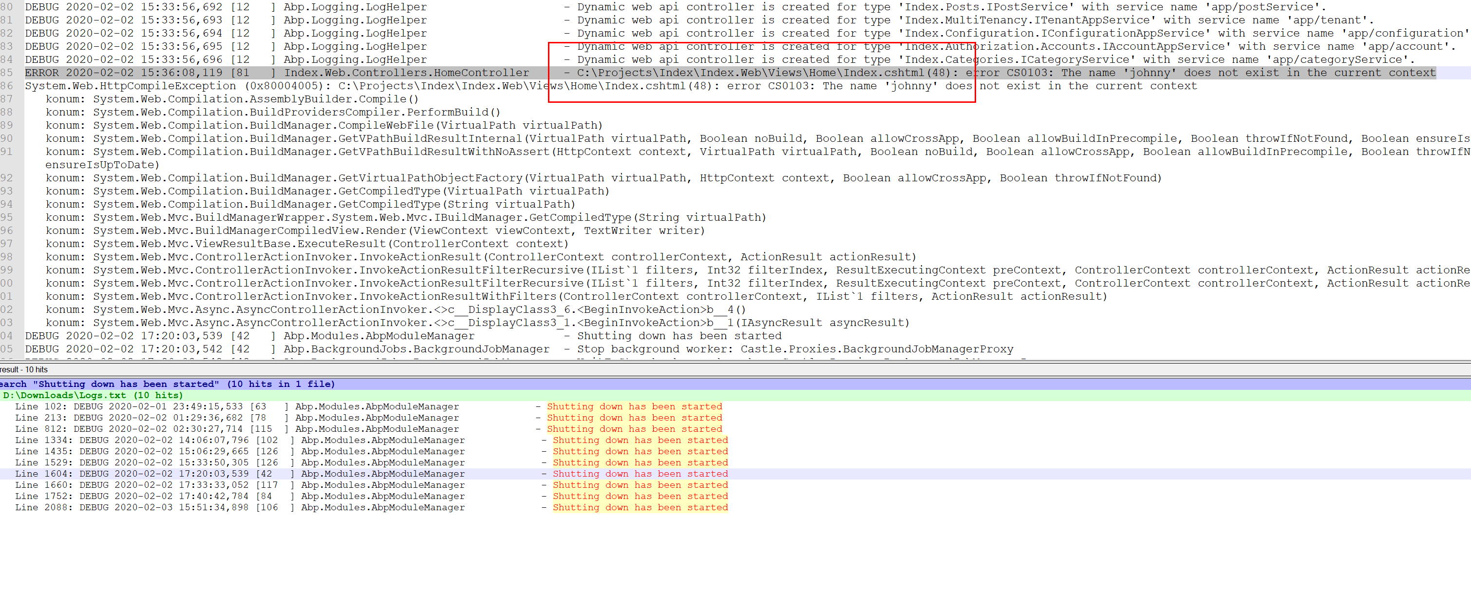 ABP running very slow with Mvc 5 · Issue #5305 · aspnetboilerplate/aspnetboilerplate · GitHub