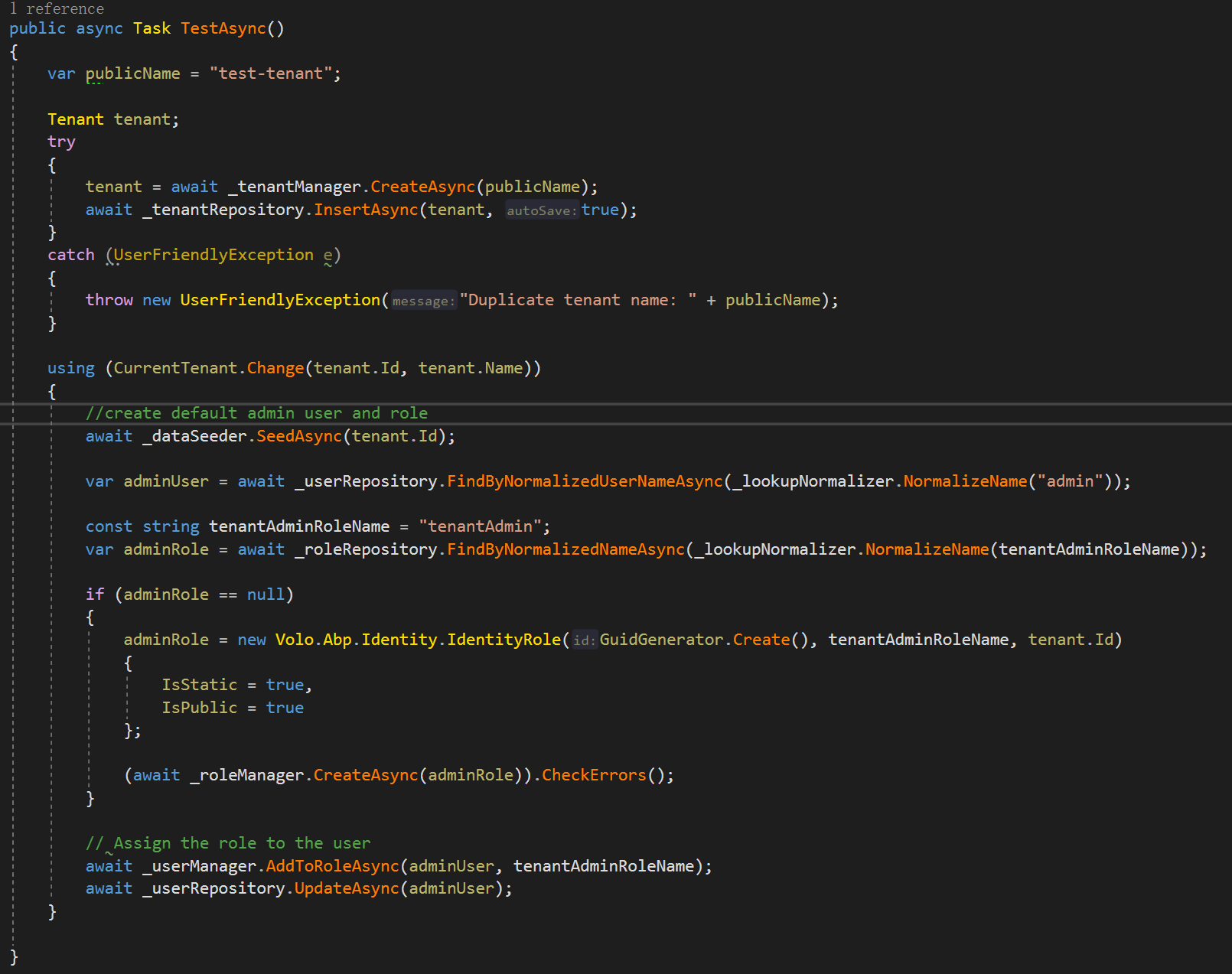 CRITICAL BUG : IdentityUserAppService : no tenant management · Issue #2896 · abpframework/abp ...