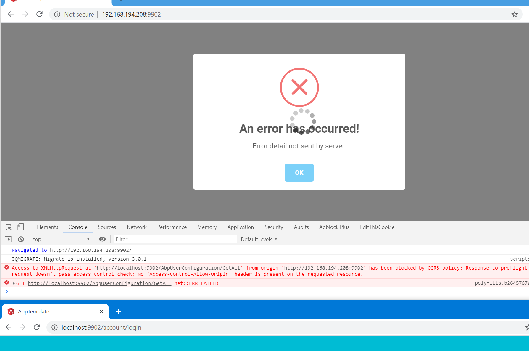 Docker server crashes · Issue #5511 · aspnetboilerplate/aspnetboilerplate · GitHub