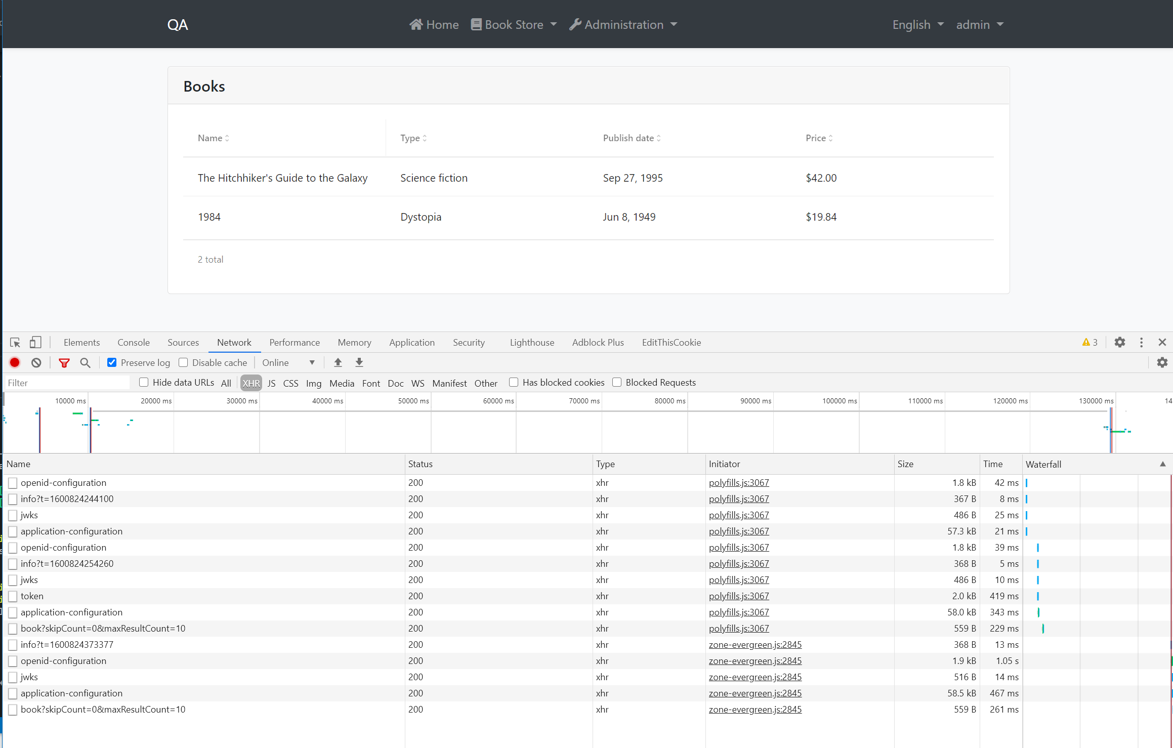 The Angular Ui Keep Loading When I Generate The Proxy · Issue 5498 · Abpframeworkabp · Github