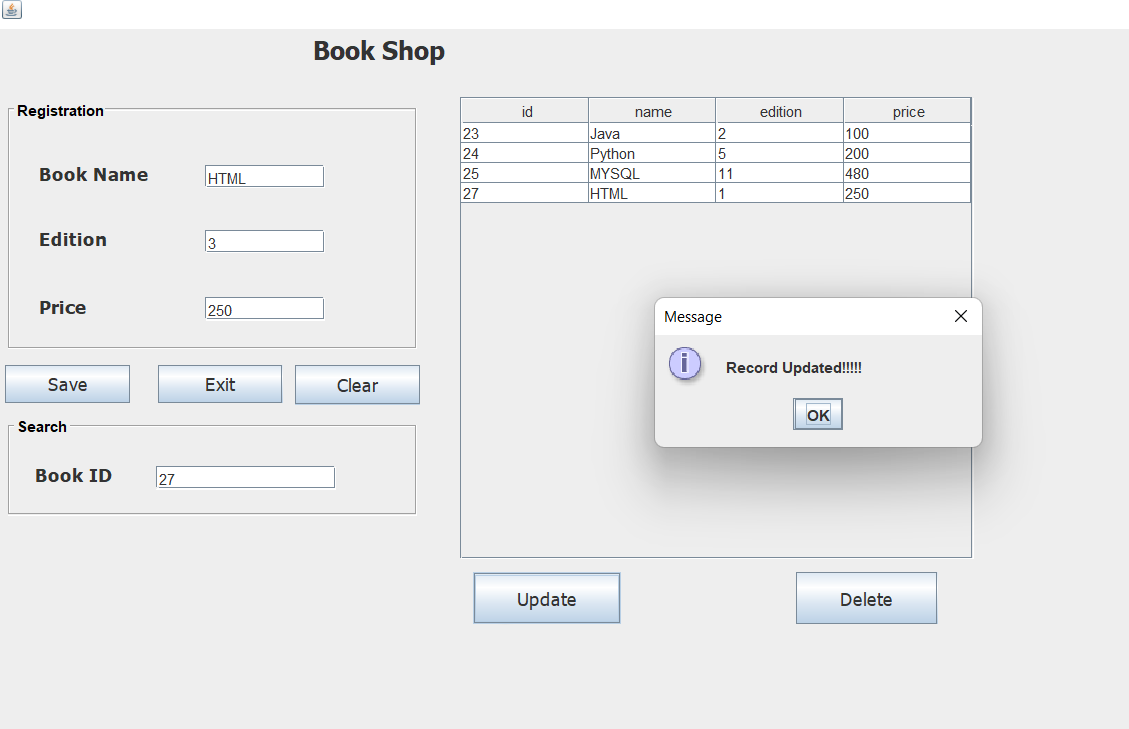 GitHub - nisha710/Bookshop-Management-System
