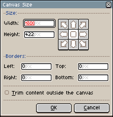 "Lock Ratio" switch for the "New Sprite" and "Canvas Size" windows · Issue #4106 · aseprite ...