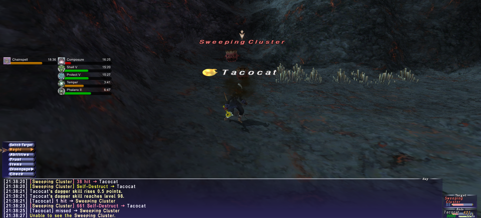 Things wrong with Self-Destruct (cluster) · Issue #5345 · EdenServer/community · GitHub