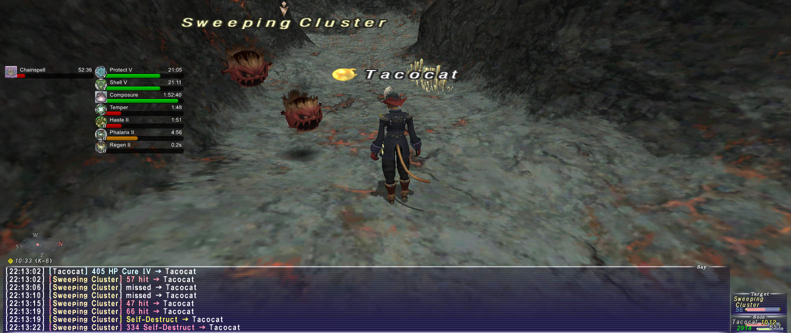 Things wrong with Self-Destruct (cluster) · Issue #5345 · EdenServer/community · GitHub