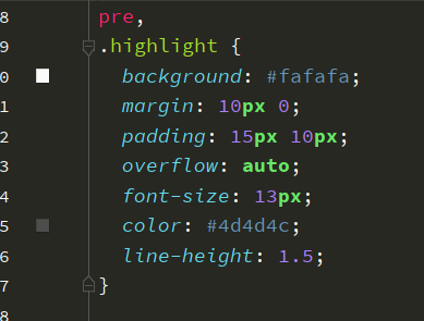 代码块风格问题 · Issue #84 · cofess/hexo-theme-pure · GitHub
