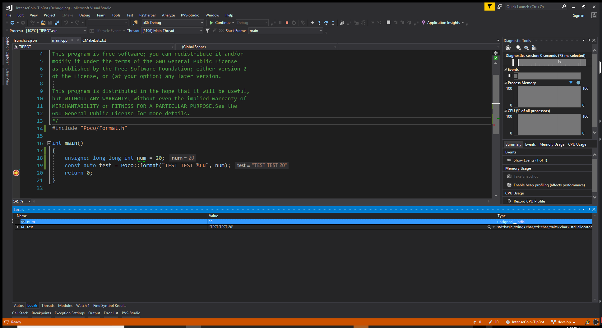 Poco C++ Format Weird Behavior G++/MSVC · Issue #2280 · pocoproject/poco · GitHub