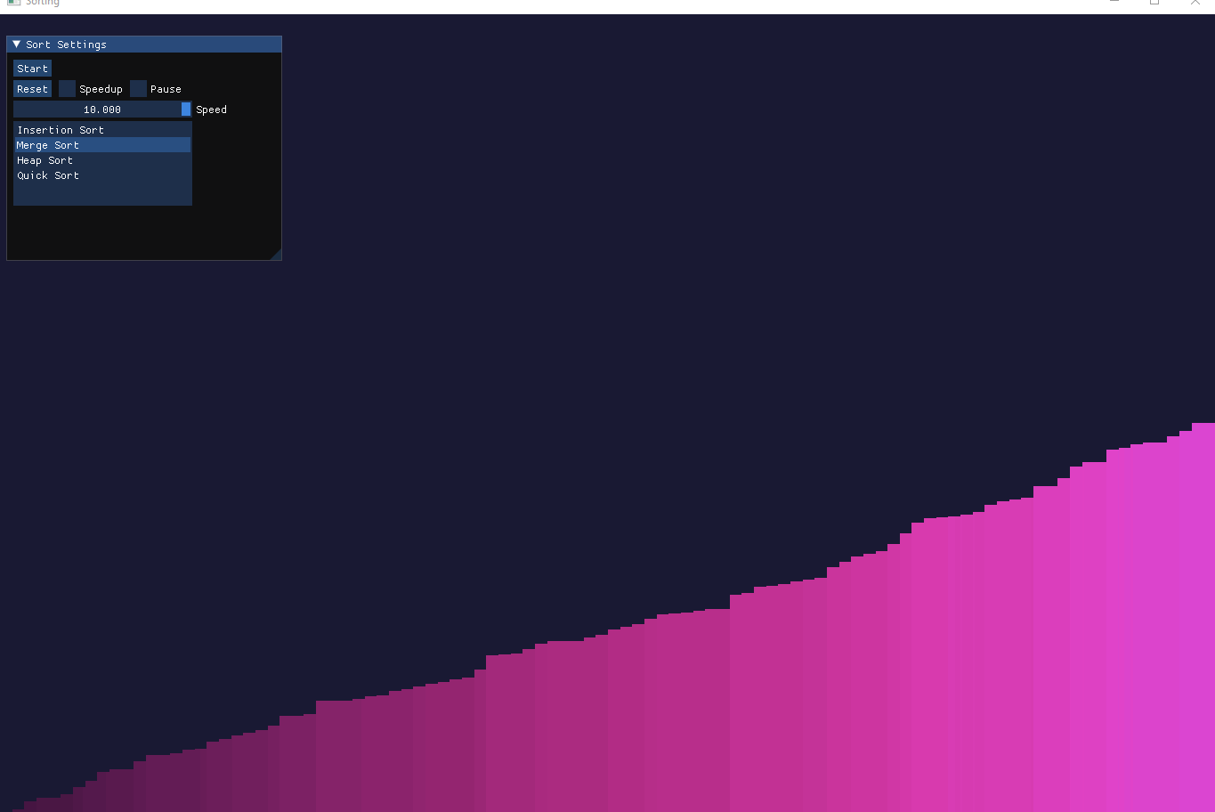 GitHub - mungtree/Sorting-Algorithm-Visualizer: Visualizes sorting ...
