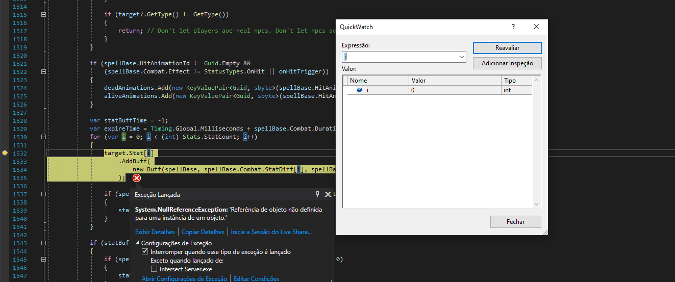 bug: Crashing after use projectile spells · Issue #1419 · AscensionGameDev/Intersect-Engine · GitHub