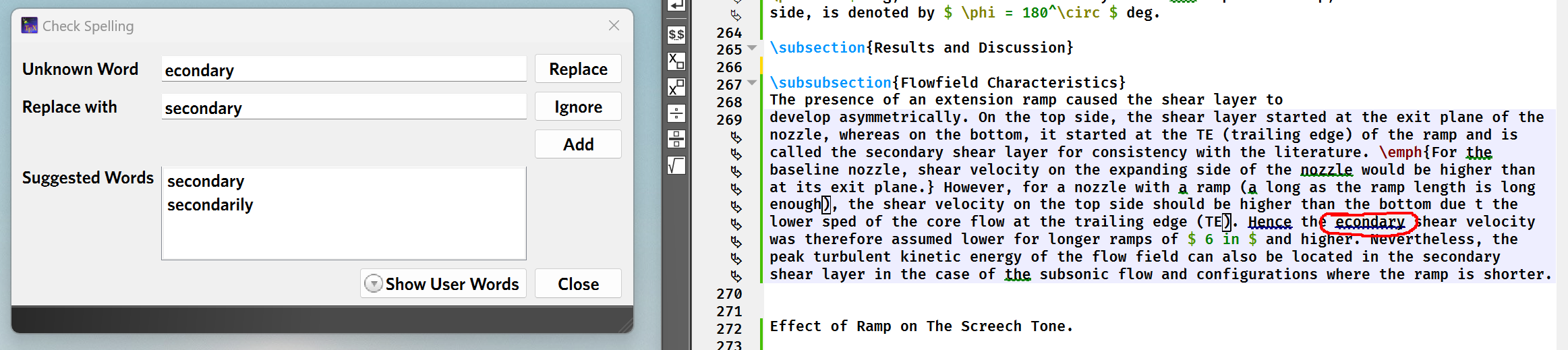 Highlight Misspelled words during spellcheck · Issue #2682 · texstudio-org/texstudio · GitHub