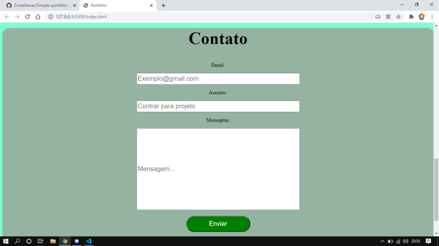 GitHub - DutraGames/Simples-portifolio: Um portfólio simples.