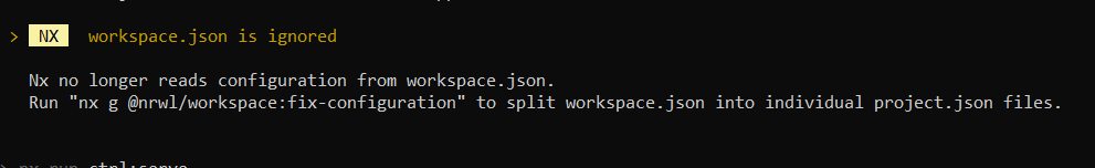 Current Directory Isnt Part Of An Nx Workspace · Issue 12439 · Nrwlnx · Github