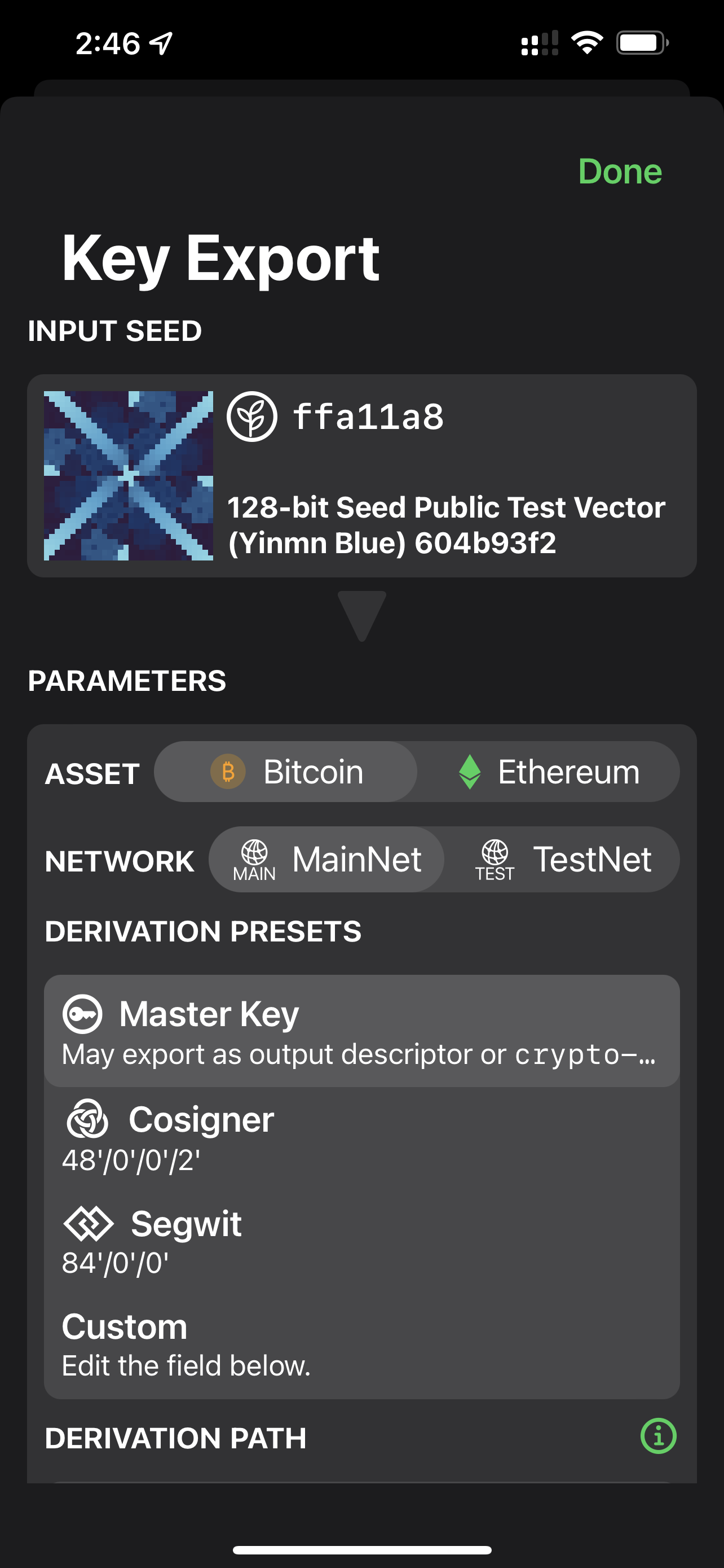 UX: Minor Changes to Gordian Seed Tool Instructions · Issue #380 · sparrowwallet/sparrow · GitHub