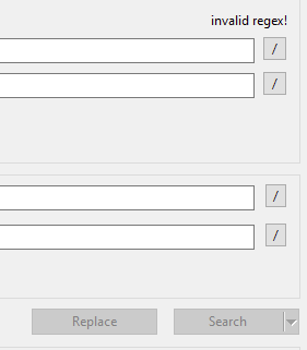 Better indications of invalid regex · Issue #293 · stefankueng/grepWin · GitHub