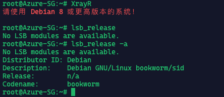 无法在Debian 12(bookworm)上使用 · Issue #236 · XrayR-project/XrayR · GitHub