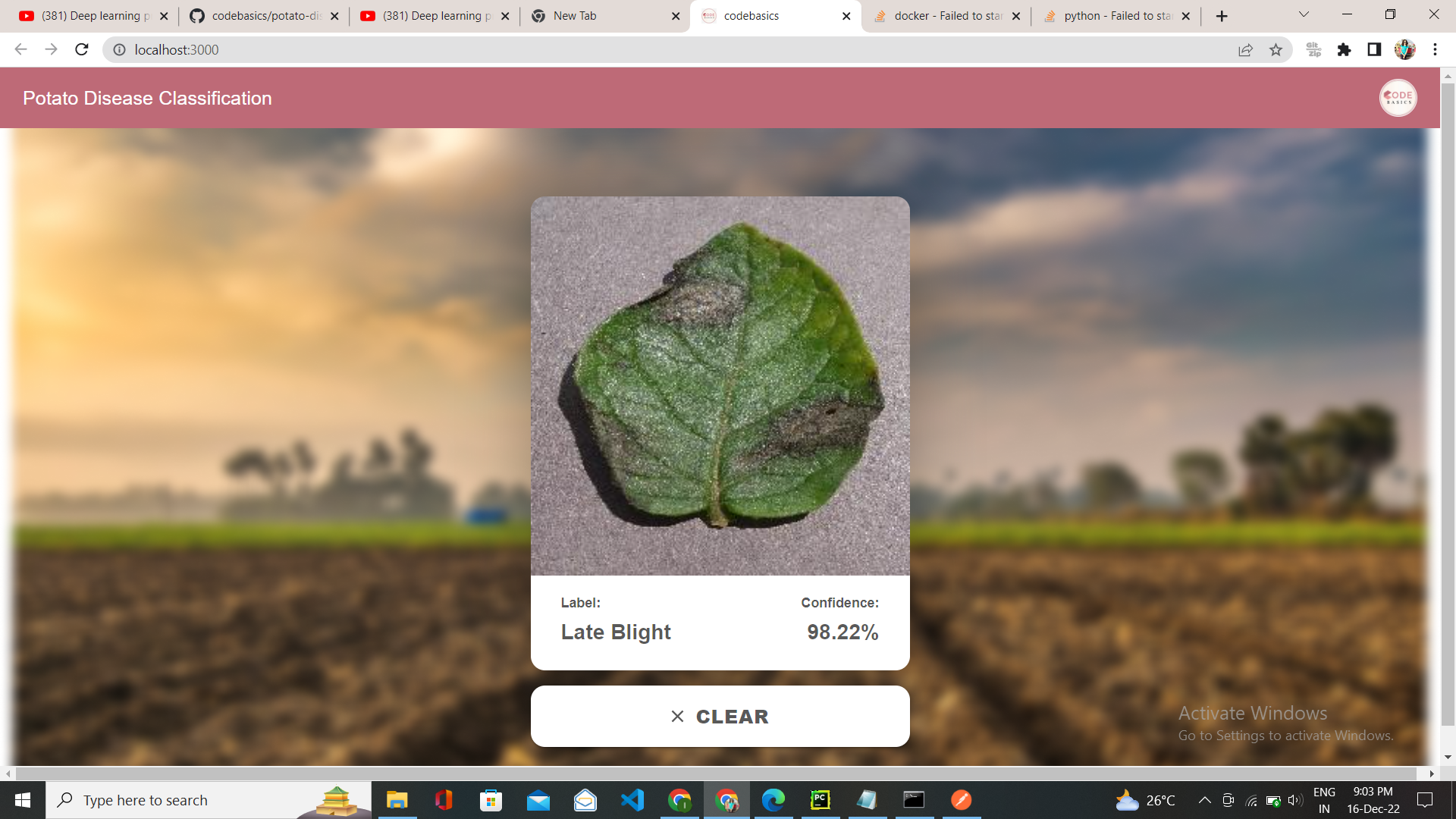 GitHub - Hetvi-Solanki/potatoplant-disease-detection: This project is ...