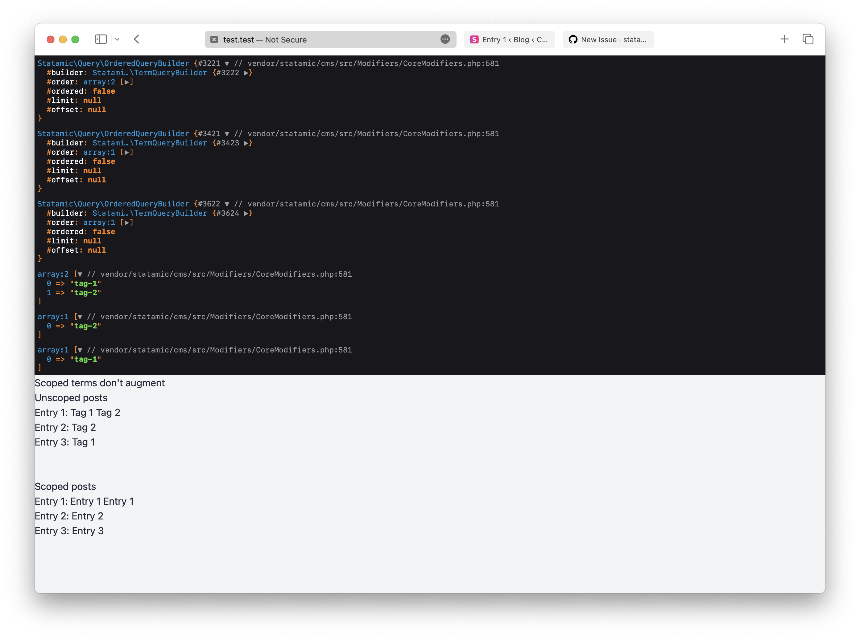 Terms within a scoped collection don't augment · Issue #7426 · statamic/cms · GitHub