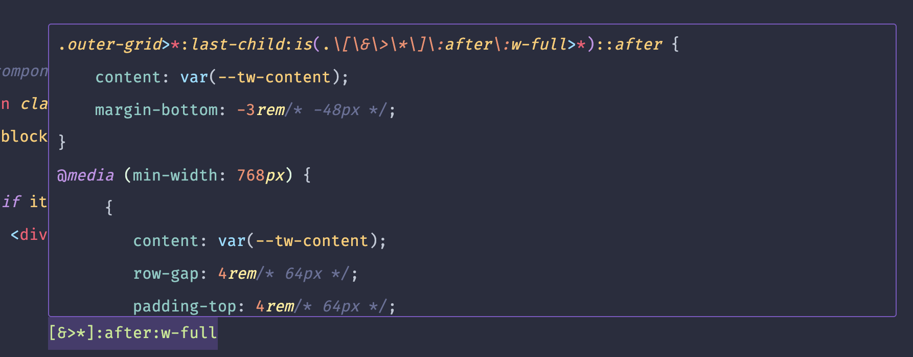 Combination Of Tw Js Based Config And A Class Causes Malformed Css 5934
