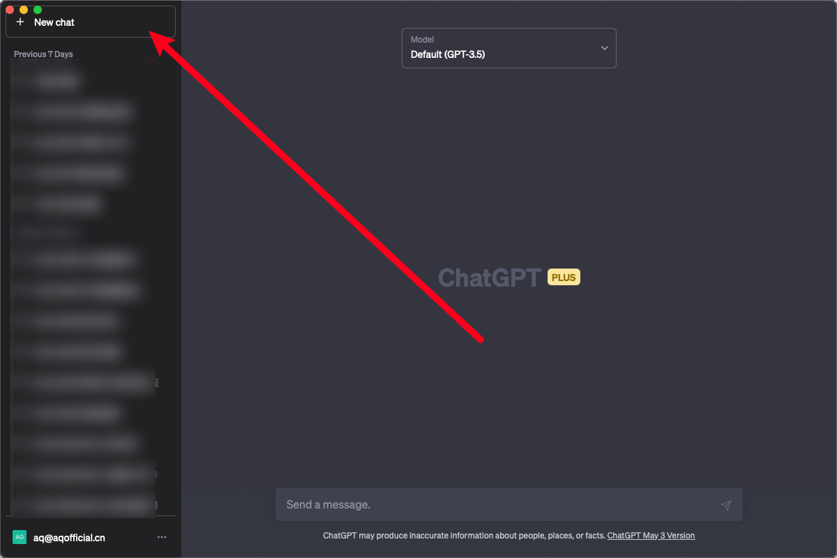 [Bug] macOS版本在无title bar的情况下，「New Chat」按钮与窗口操作按钮重合的问题 · Issue #883 · lencx/ChatGPT · GitHub