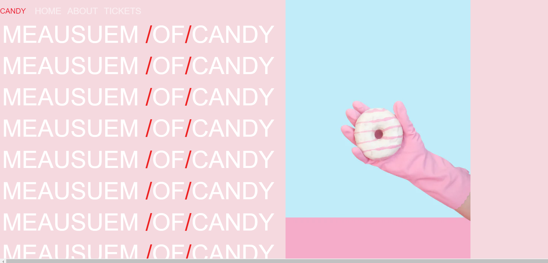 GitHub - afrin509/Candy-Museum-Website: Candy museum website