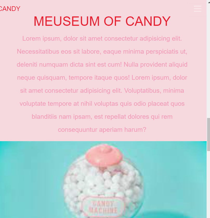 GitHub - afrin509/Candy-Museum-Website: Candy museum website